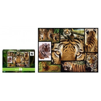 Puzzle Tiger WWF (1000 Piece) – Zoo Shop