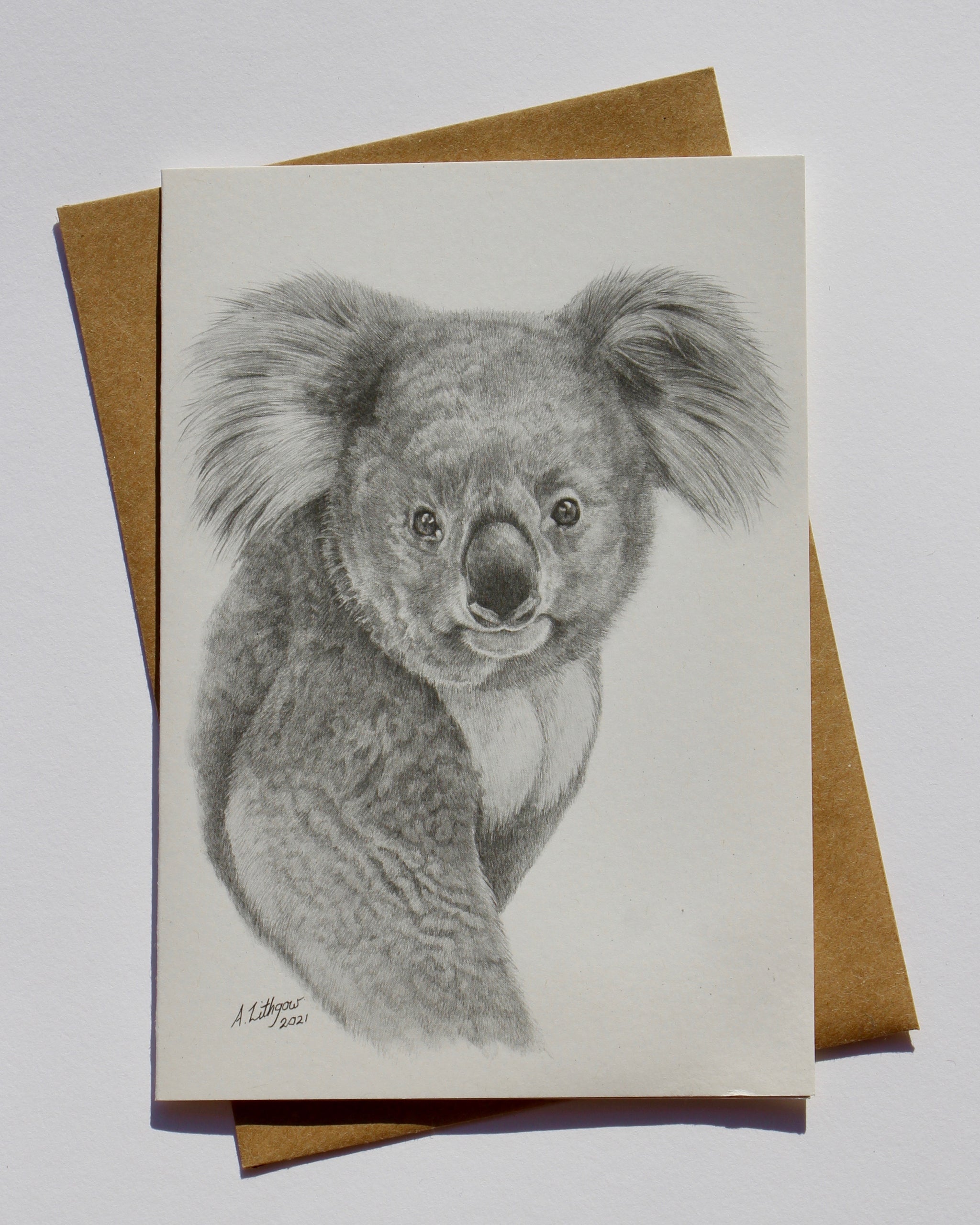 Greeting Card Koala – Zoo Shop